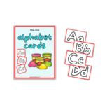 Free Alphabet Playdough Card Printables - SuperMomInfinity