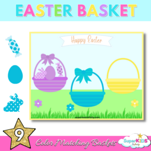 Free Easter Egg Matching Printable Activity - SuperMomInfinity
