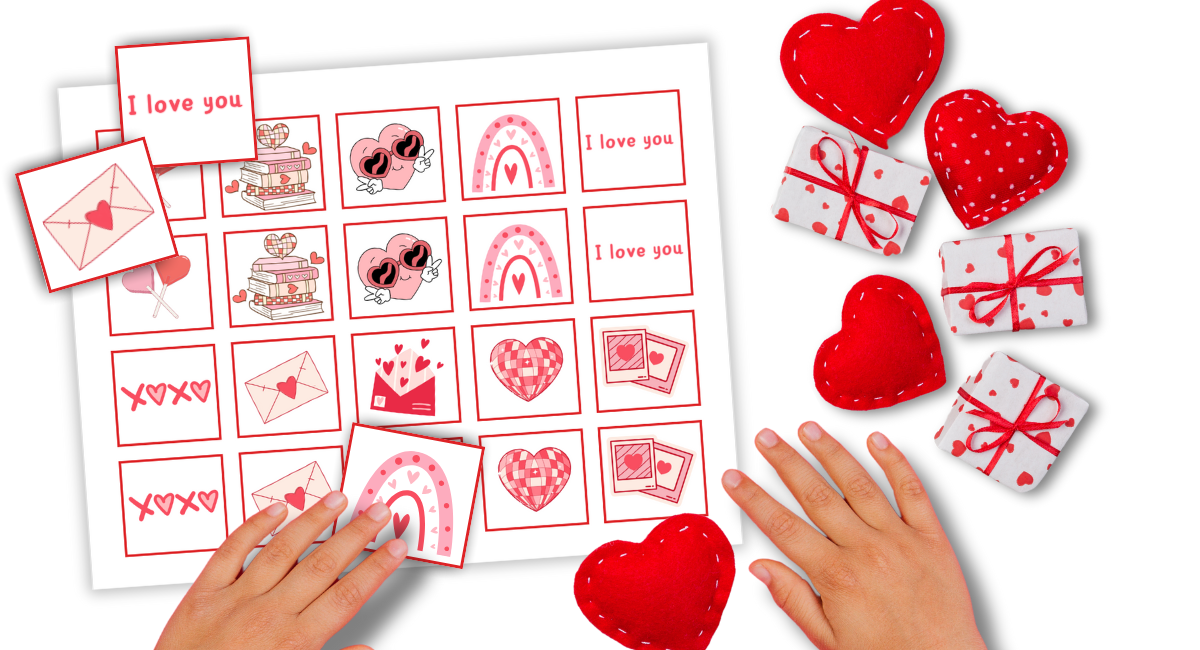 Free Valentine's Day Activity: Engaging Matching Game for Kids ...